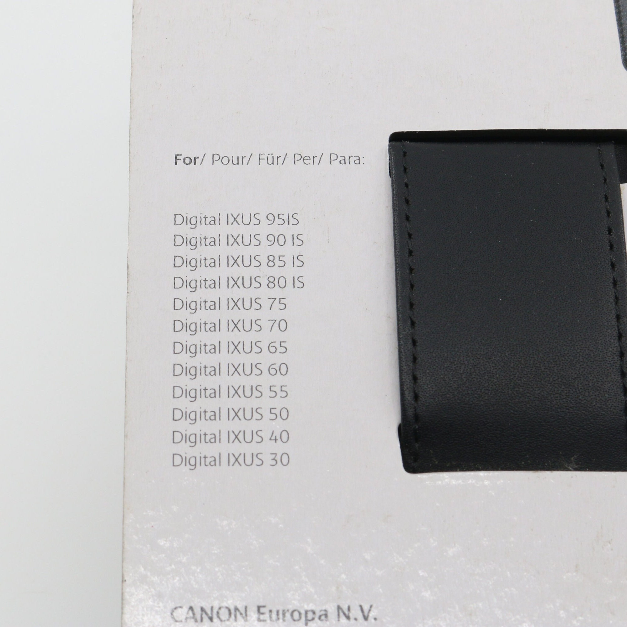 NOS Leather Case for Canon IXUS Digital Cameras - Etsy