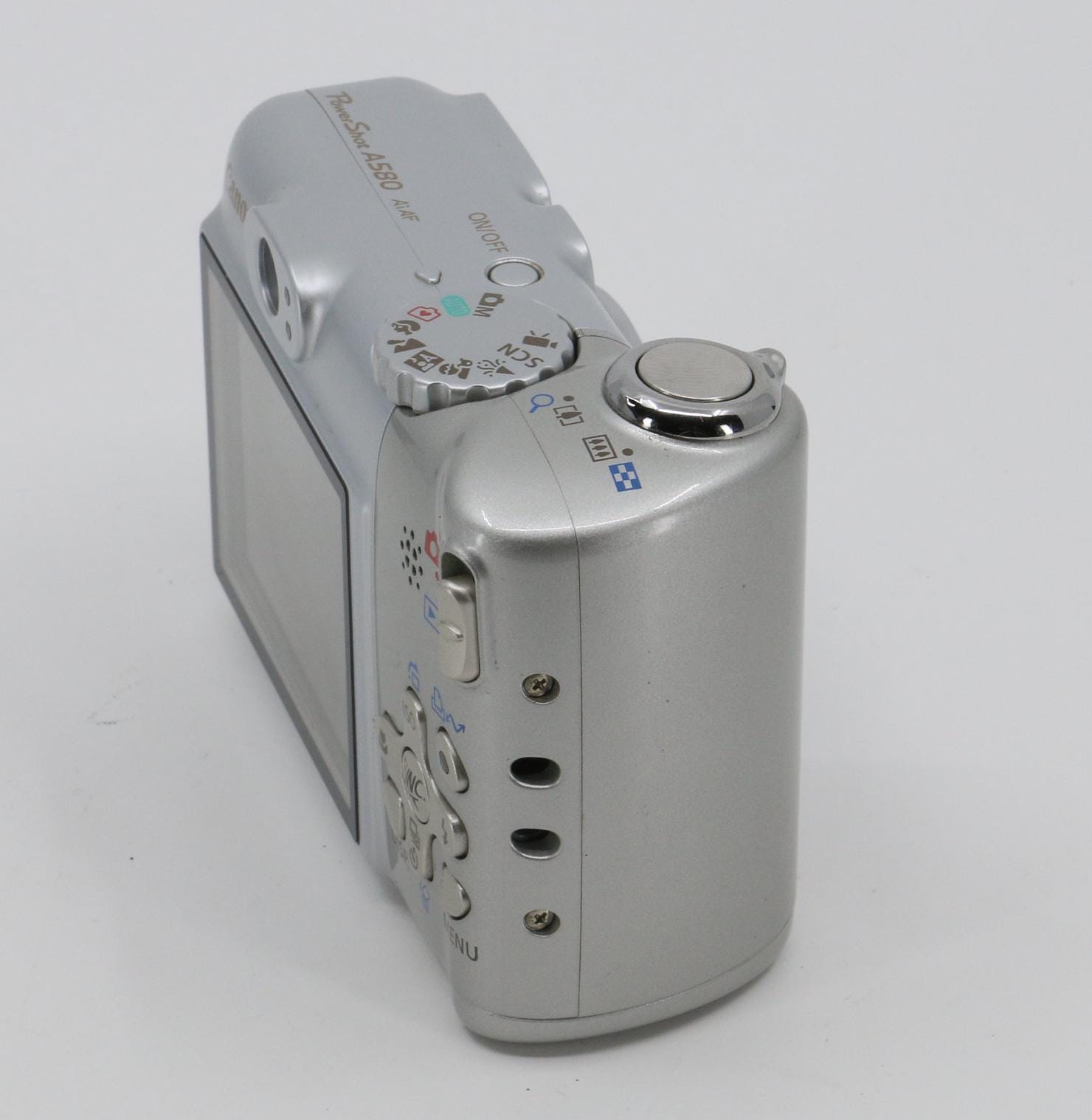 Canon Powershot A580 Aiaf Vintage Digital Camera Set With Canon Powershot A580 Aiaf Vintage Digital Camera Set With