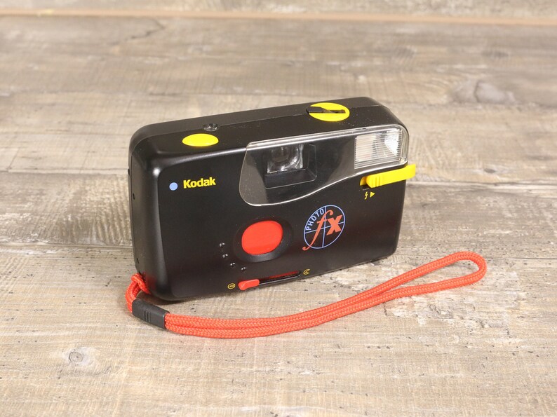 RARE Kodak FX Working Multicolored Camera With Strap 35mm Automatic ...