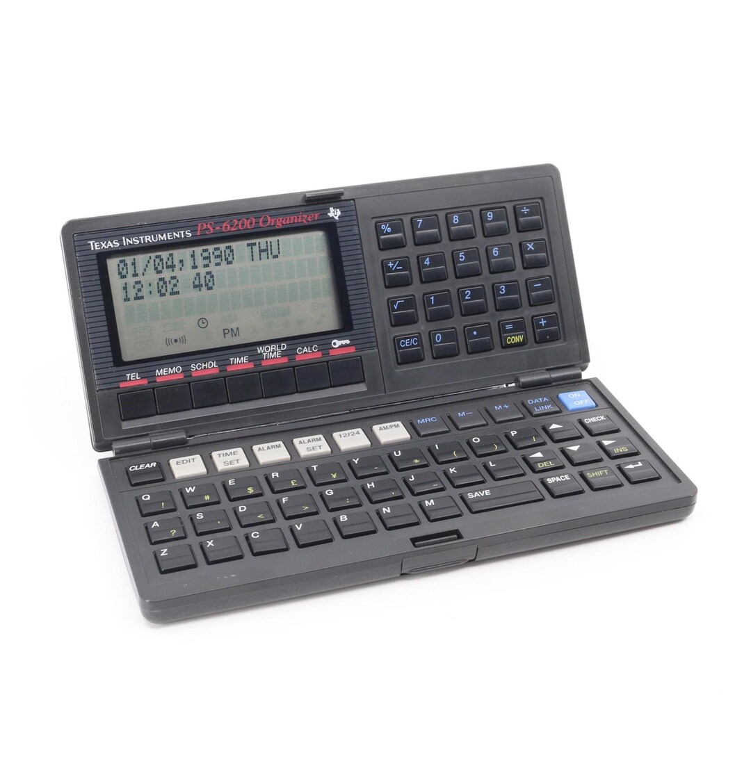 Texas Instruments PS-6200 Organizer Palmtop Computer - Etsy