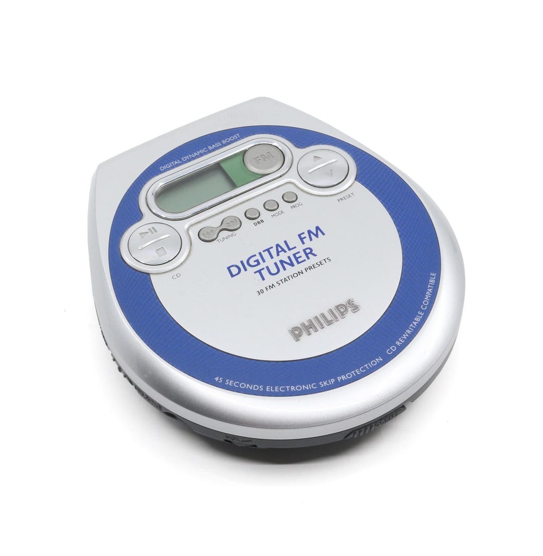 Philips Portable CD Player / FM Radio AZT3202/05Z - Etsy