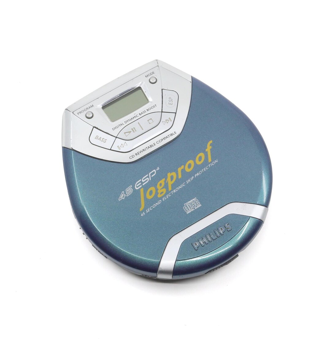 Philips Jogproof ESP Portable CD Player shows Wear - Etsy