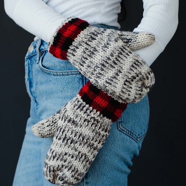 Christmas Mittens - Etsy