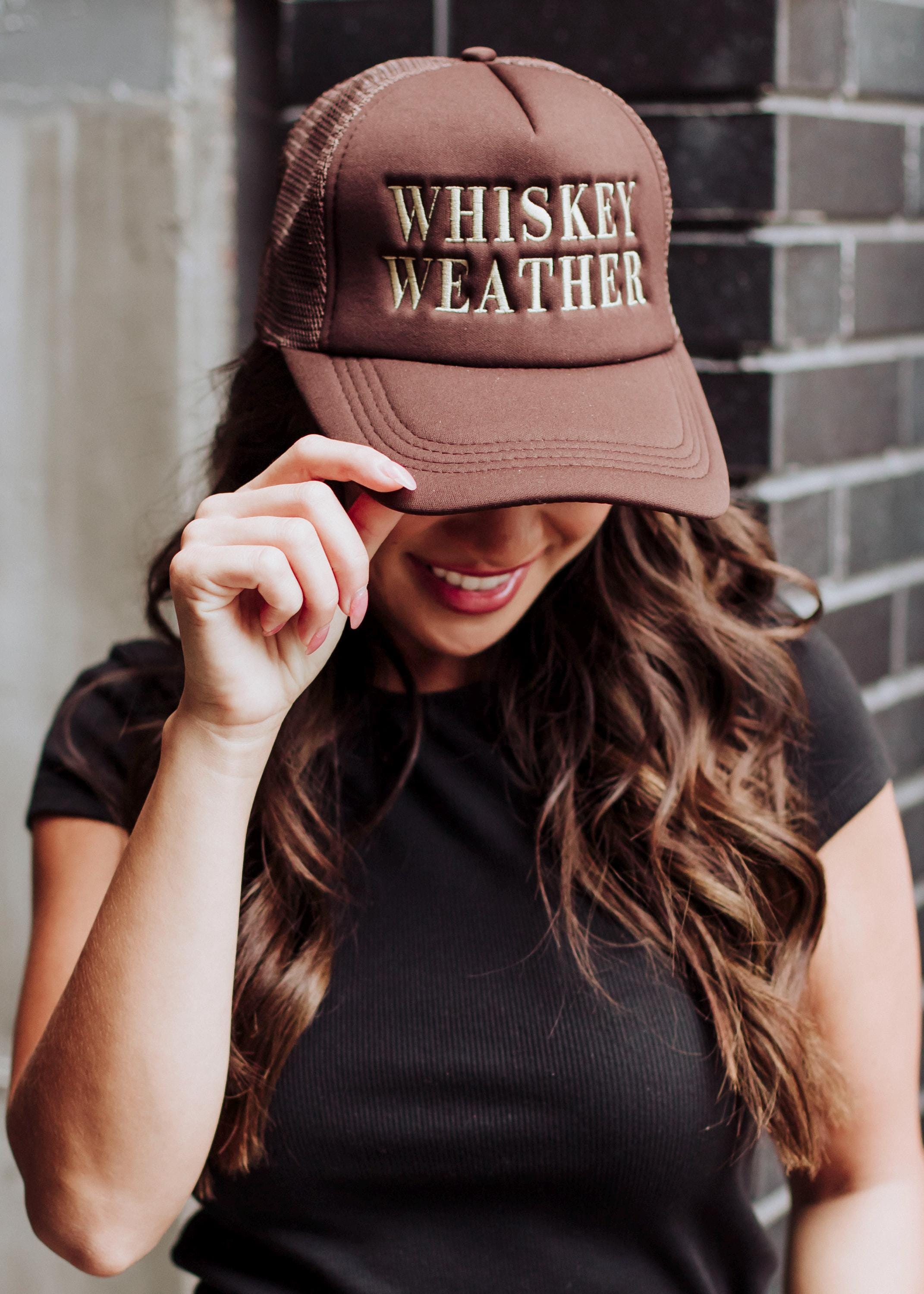 Brown Whiskey Weather Trucker Hat Trucker Hat Whiskey Weather Brown ...