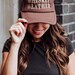 Brown Whiskey Weather Trucker Hat Trucker Hat Whiskey Weather Brown ...
