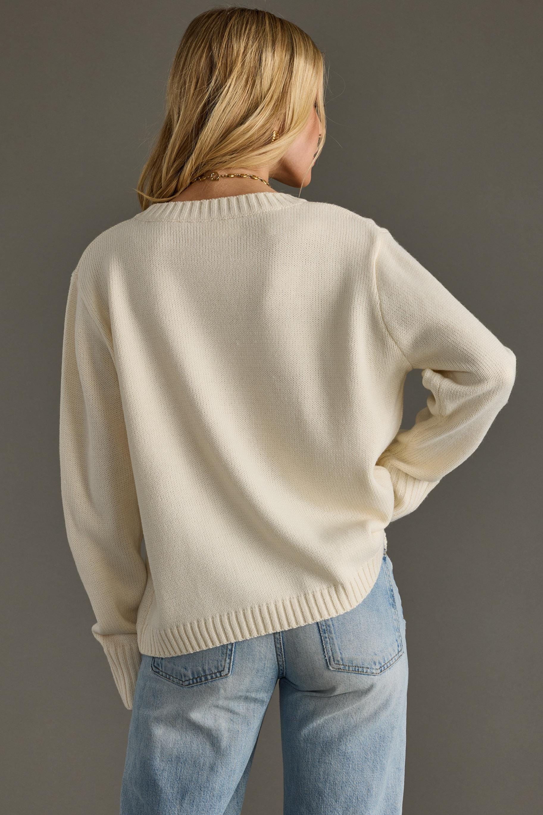 Ivory Whiskey Weather Sweater | Panache Apparel Exclusive - Etsy