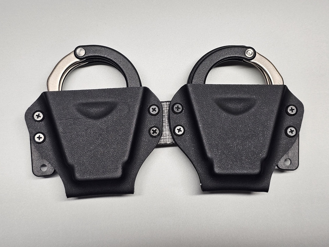 Dual ASP Hinged Flexible Handcuff Holster - Etsy