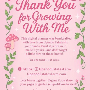 Baddie Farmer Garden Planner | Printable Gardening Journal for Girls ...