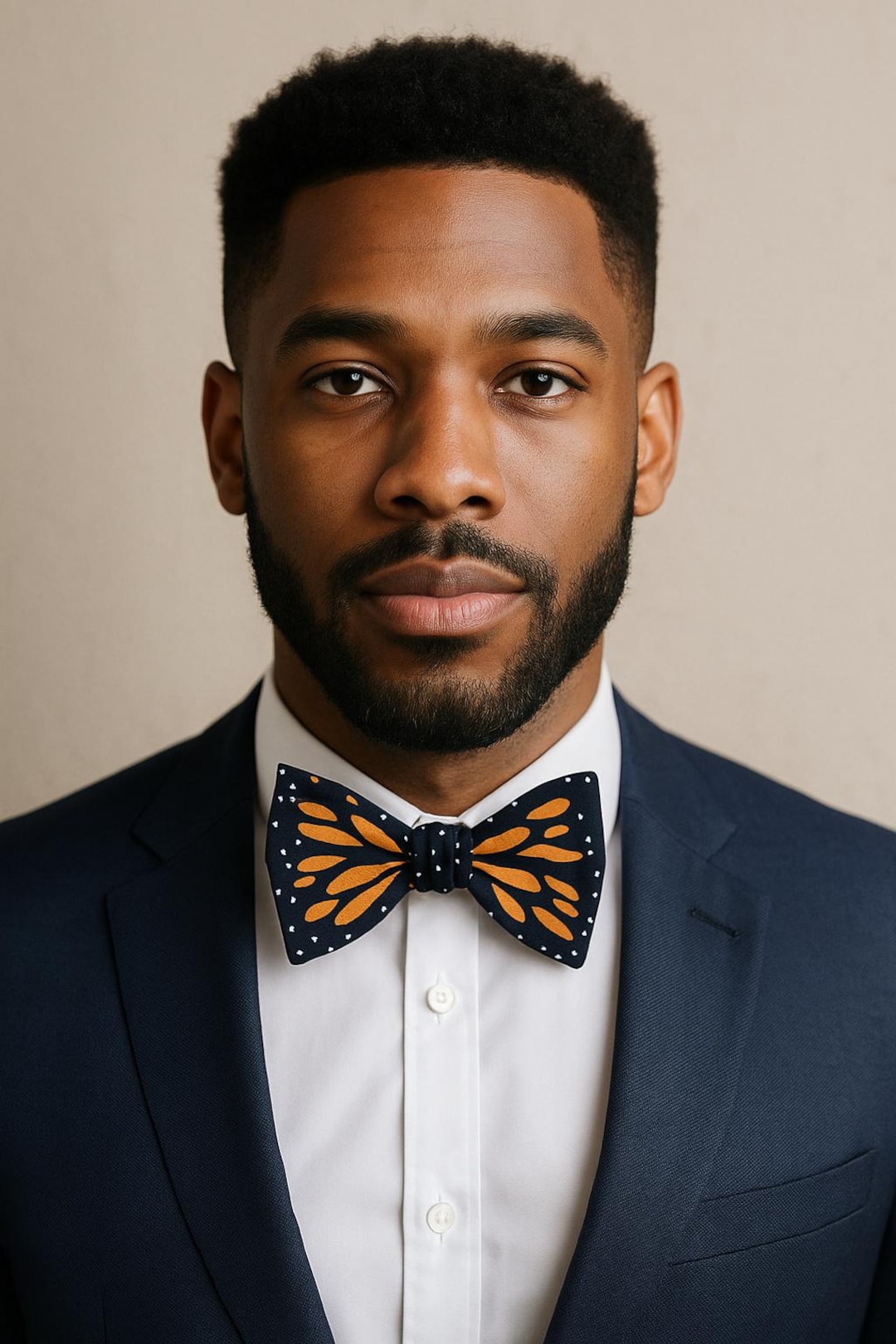 Monarch Butterfly Bow Tie Self Tie - Etsy