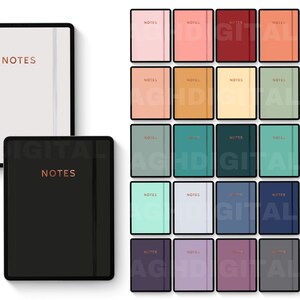22 Digital Notebook Covers, Goodnotes Cover, Notability Cover, Journal ...