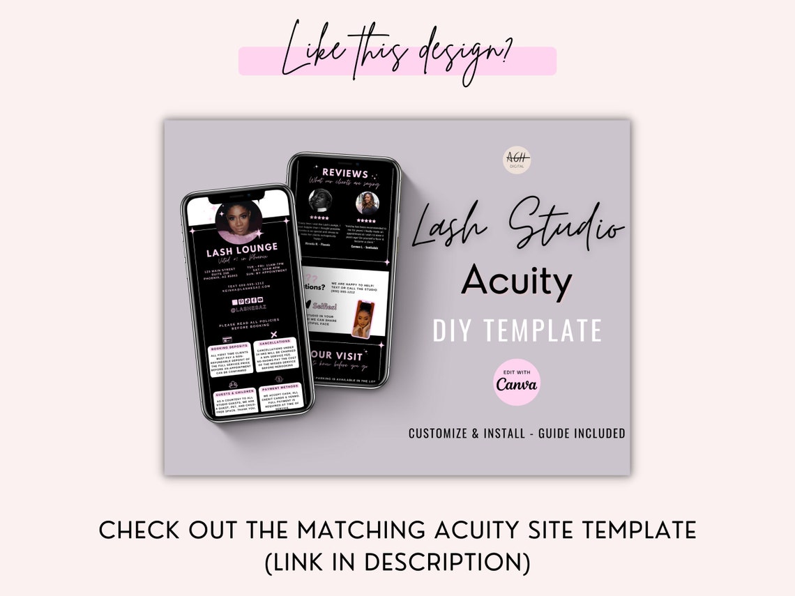 Lash Tech Business Card, Esthetician Digital Business Card, Lash Artist ...