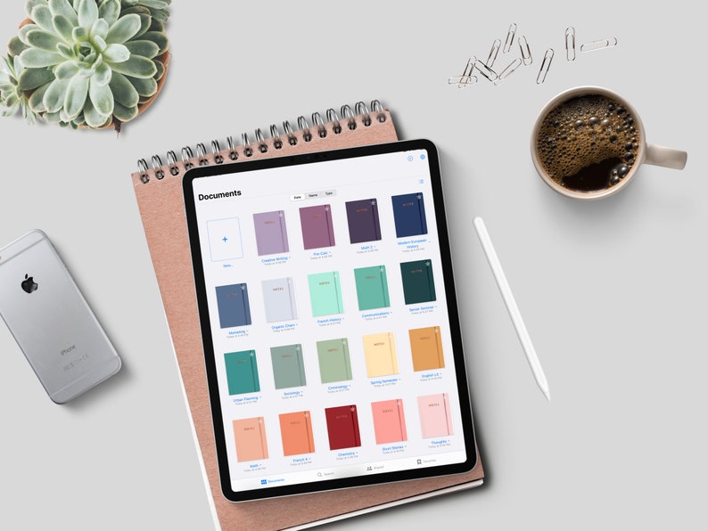 22 Digital Notebook Covers Goodnotes Cover Notability Cover | Etsy