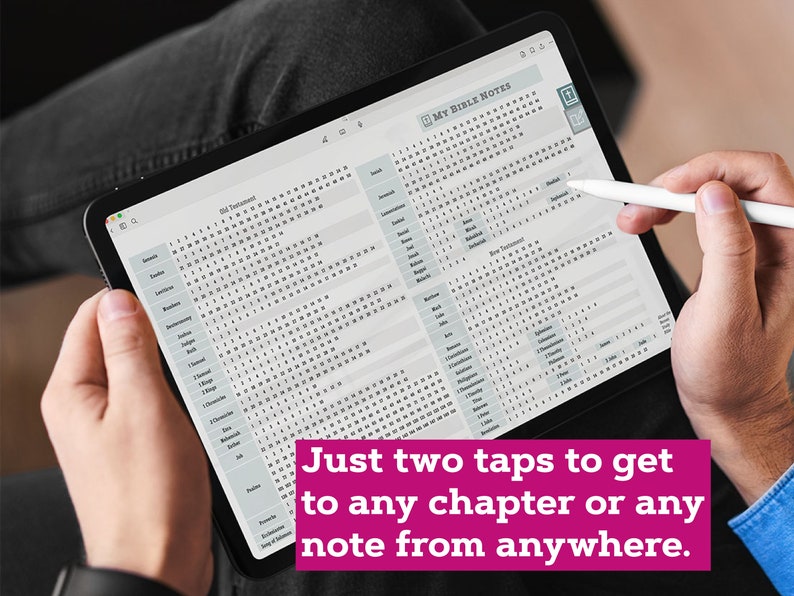 Digital Bible, Digital Bible Journal, Digital Bible Notebook, Goodnotes ...