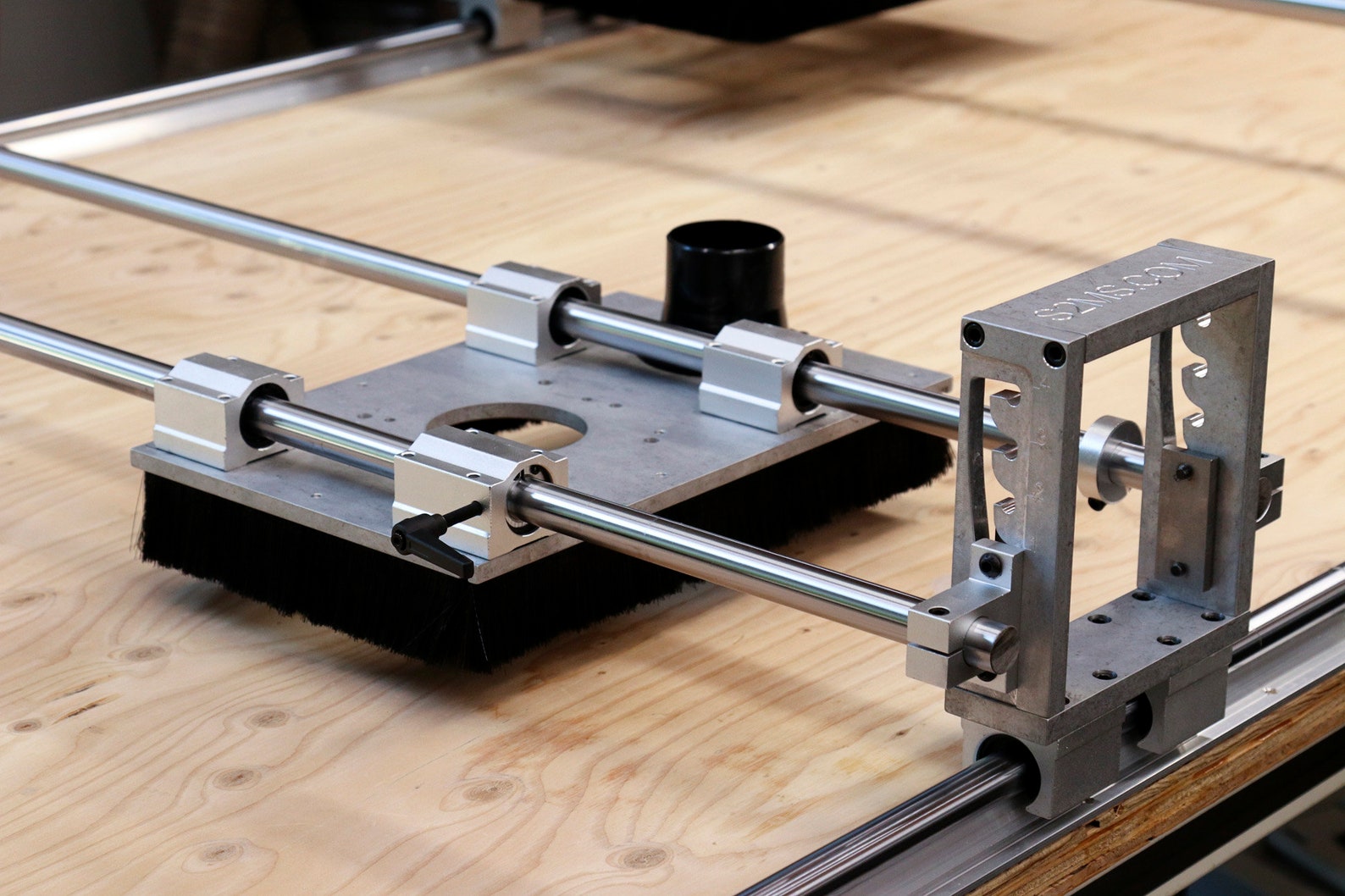 Slab Flattening Router Jig With Adjustable Height - No Rails ...