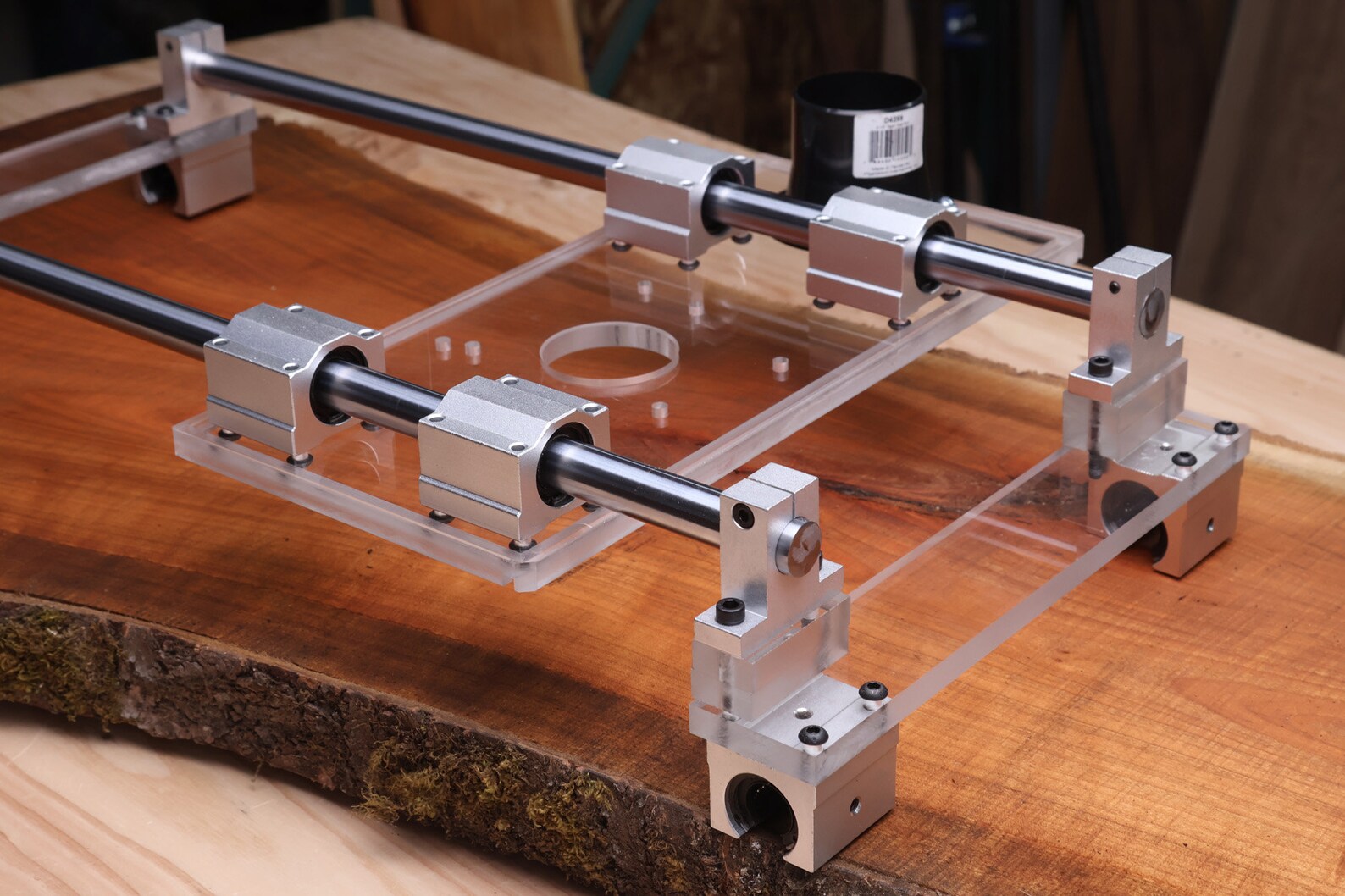 Acrylic Slab Flattening Router Sled With or Without Rails - Etsy