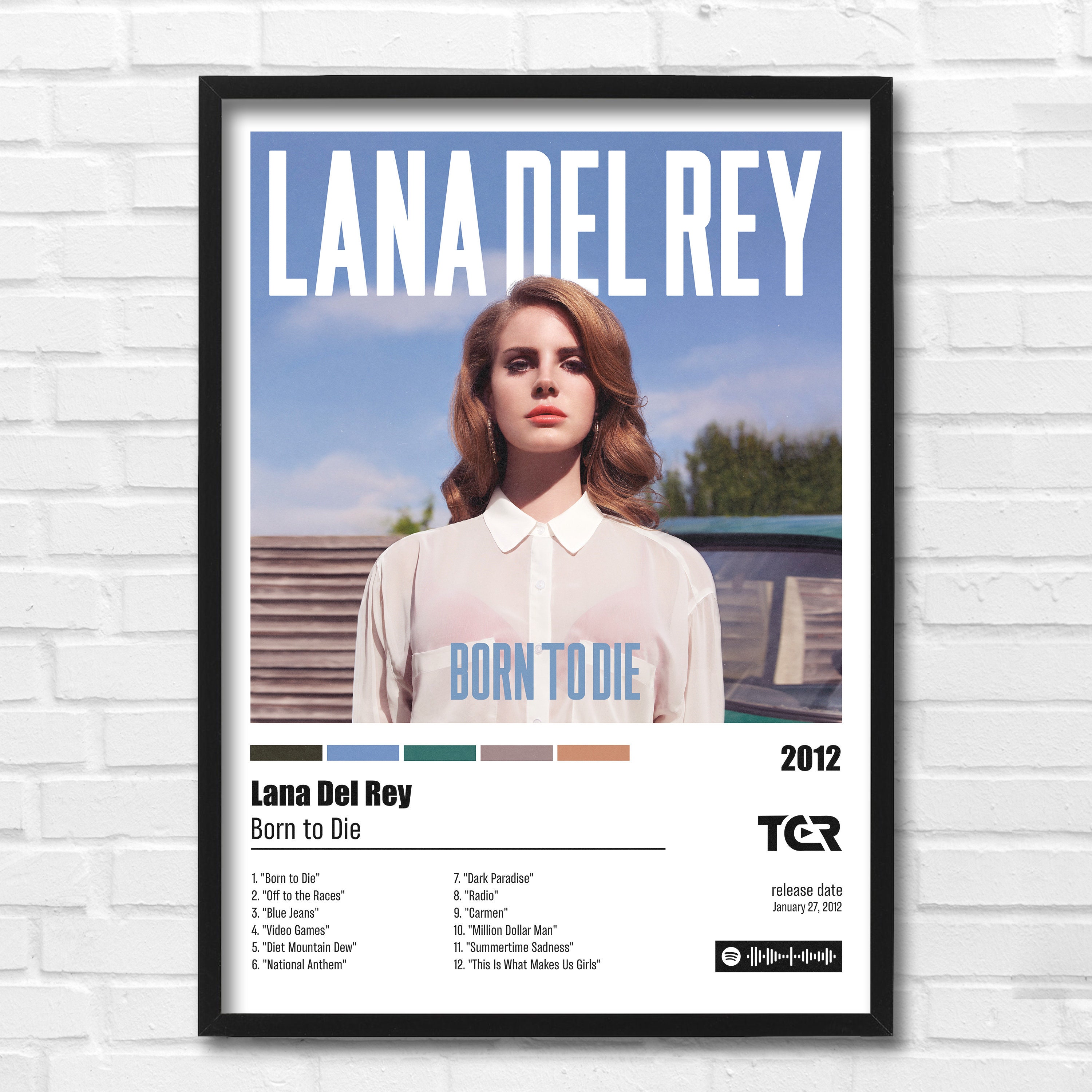 Custom Music Poster | Custom Album Poster | Premium Vertical Poster (No ...