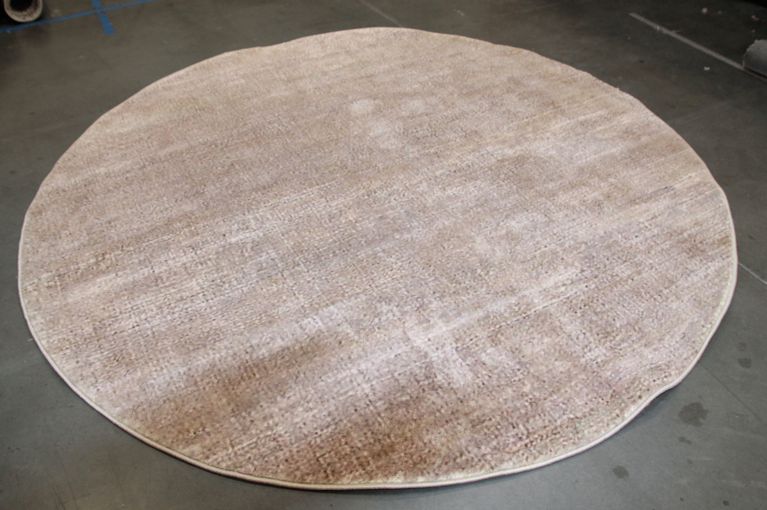 3 Feet Round Midcentury Modern Traditional Wool Polyester Handcrafted ...