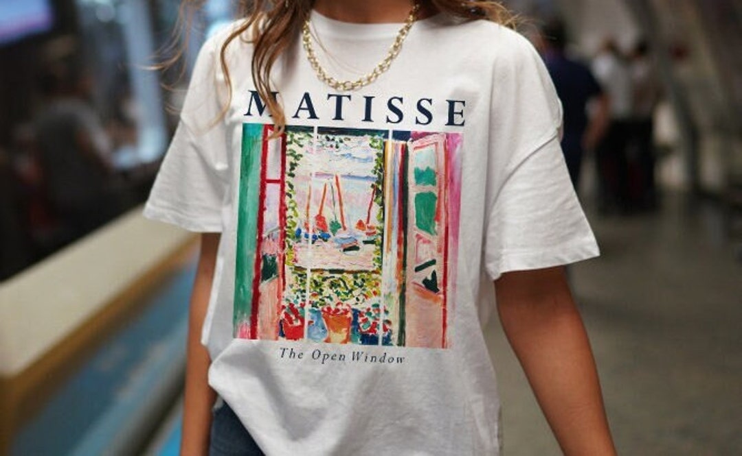 Matisse T-shirt, the Open Window Shirt, Art Painting Tee, Art History ...