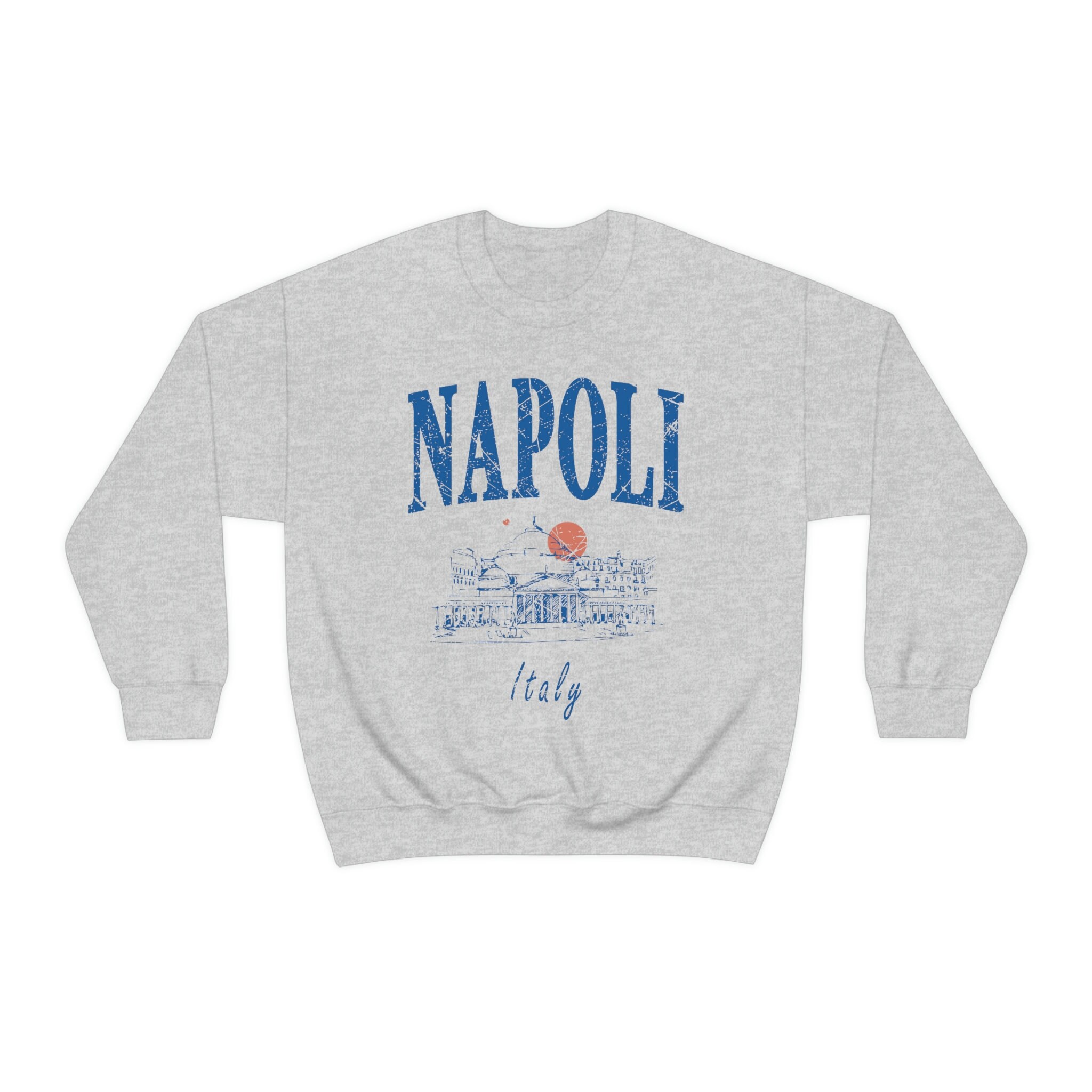 Napoli Italy Sweatshirt,napoli Vintage Sweater - Etsy