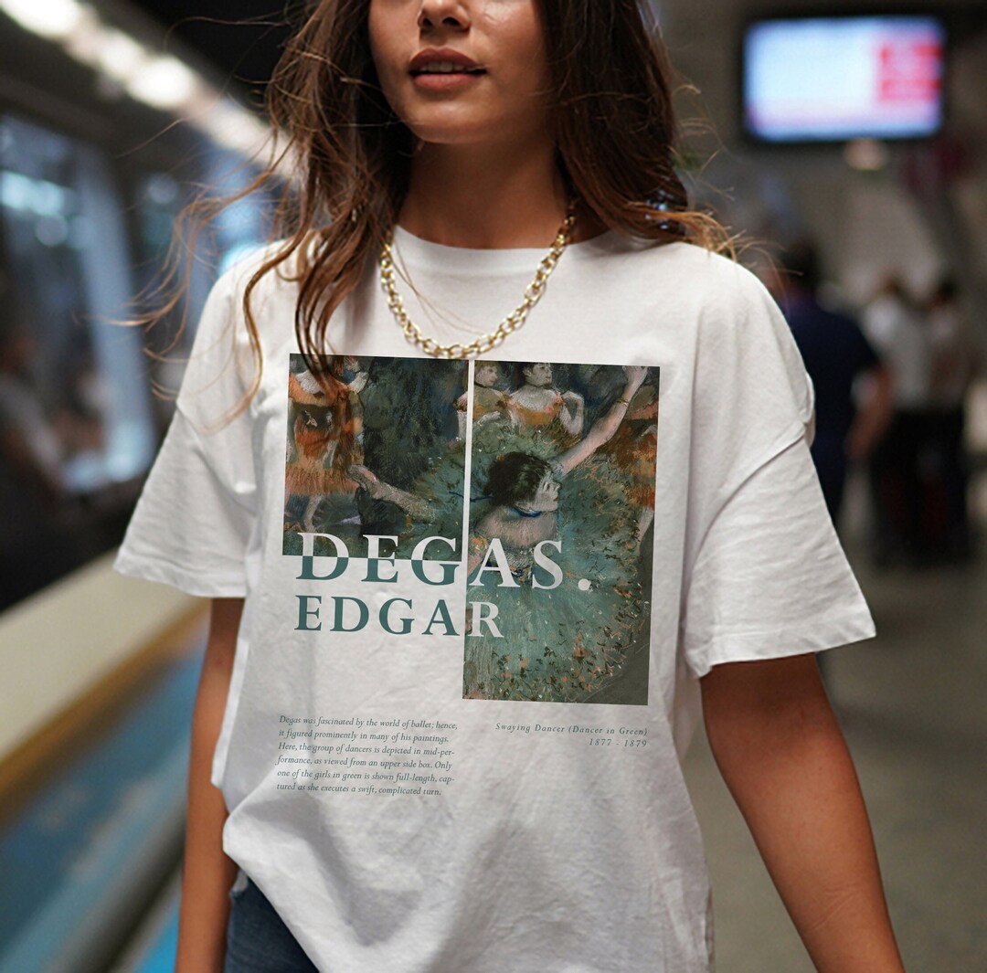 Edgar Degas T-shirt: Swaying Dancer Art Collage - Etsy