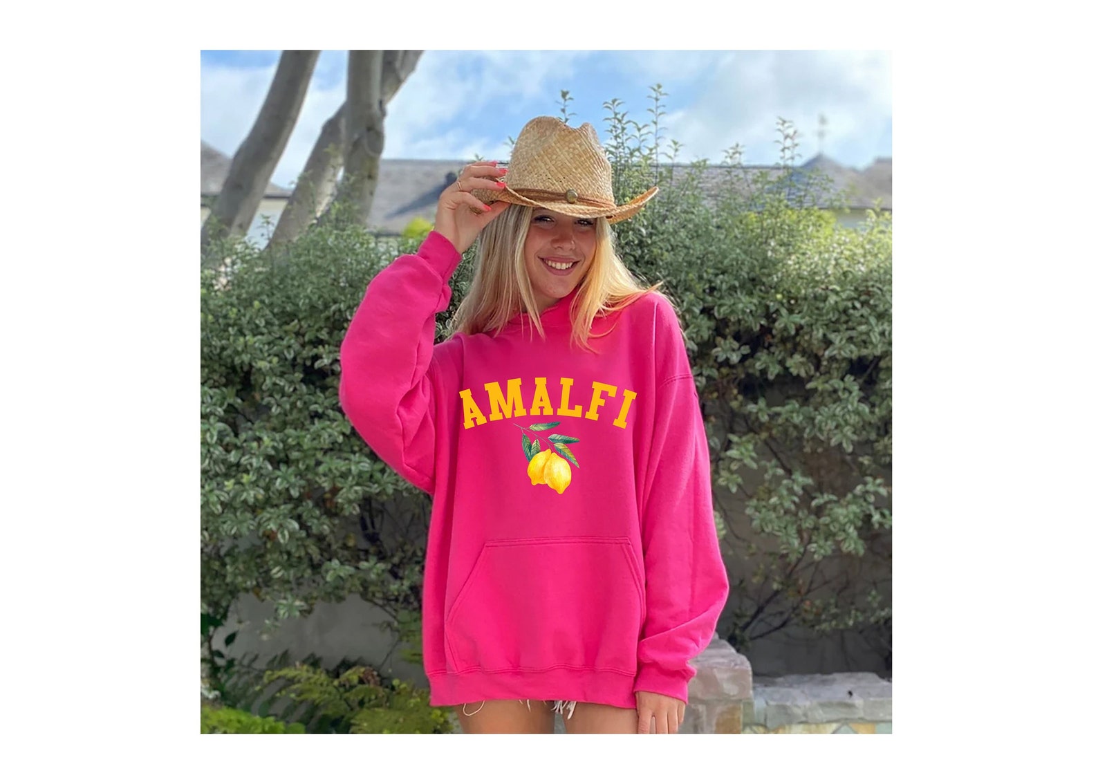 Amalfi Coast Hoodieamalfi Vacation italy Sweatshirt Italian - Etsy
