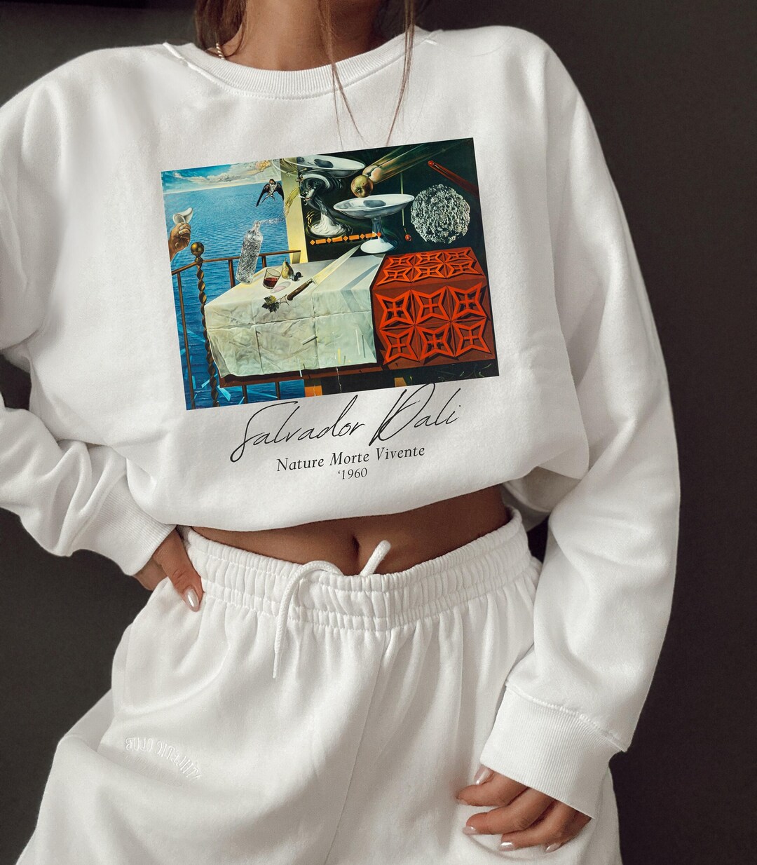 Salvador Dali Nature Morte Vivente Sweatshirt, Art Sweatshirt ...