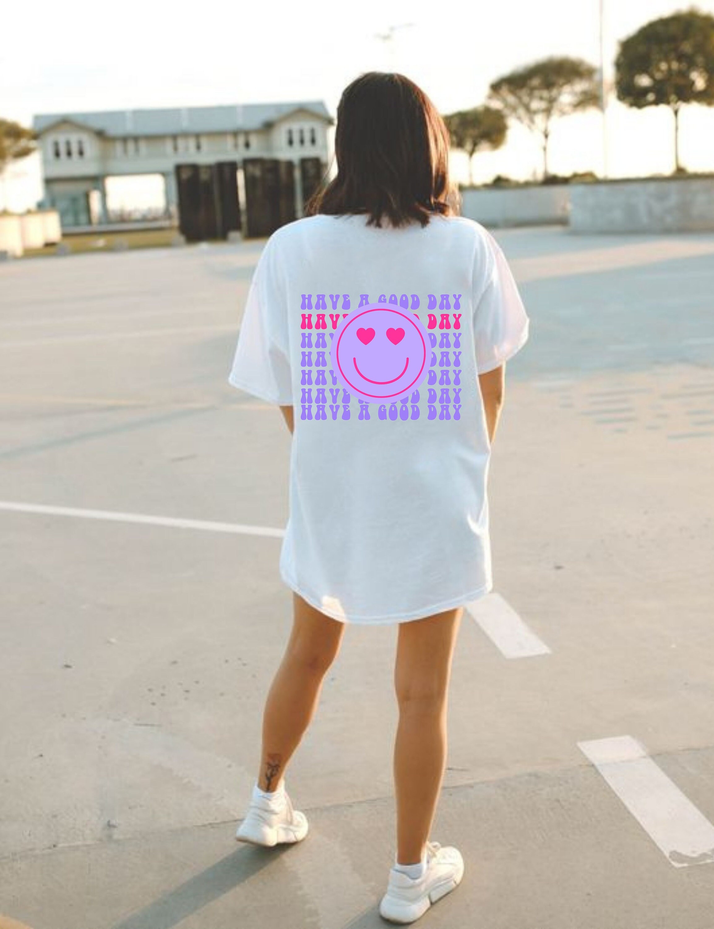 Have A Good Day Preppy Smiley Face T-shirt trendy Retro - Etsy