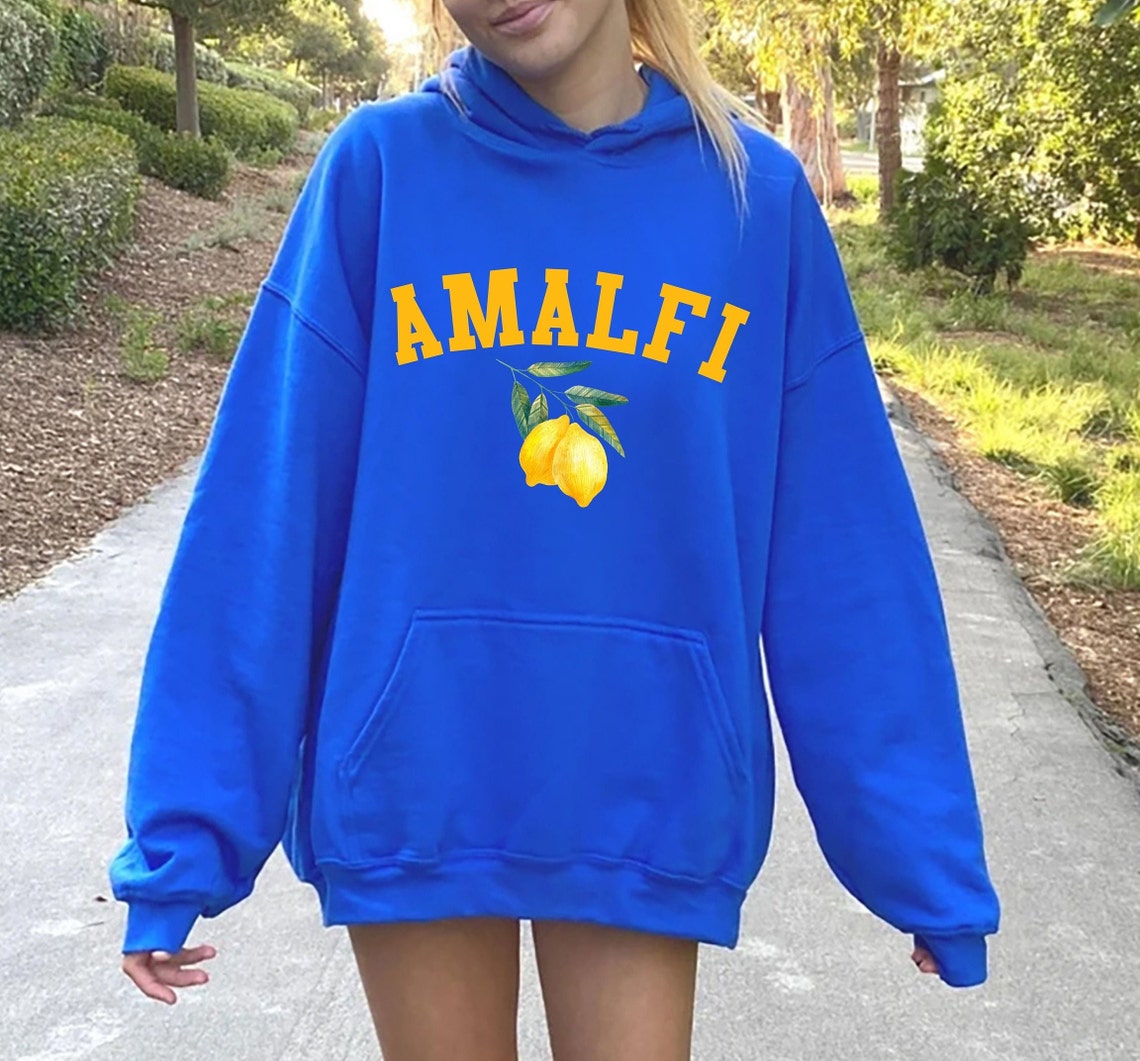 Amalfi Coast Hoodieamalfi Vacation italy Sweatshirt Italian - Etsy
