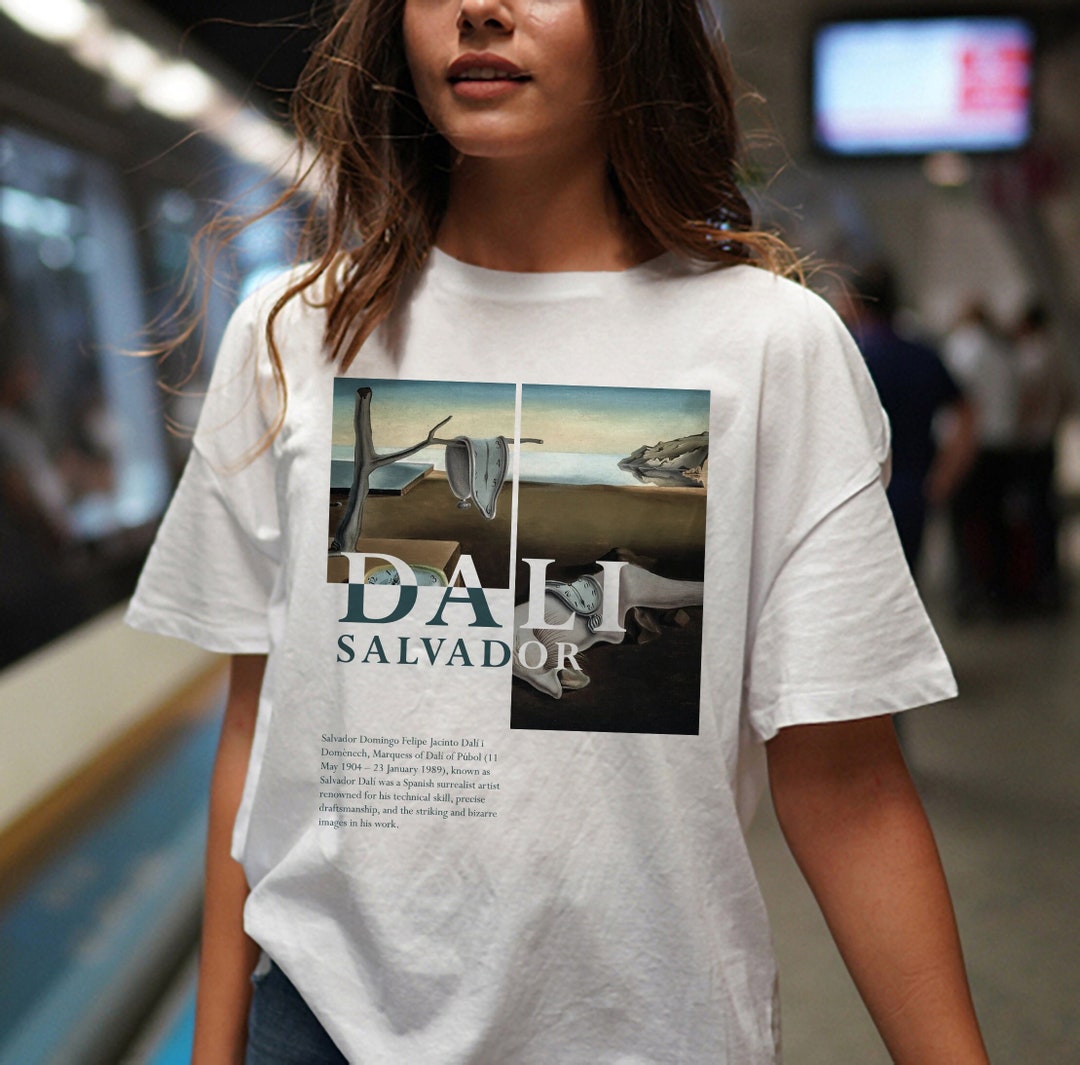 Salvador Dali T-shirt: the Persistence of Memory Art Tee - Etsy