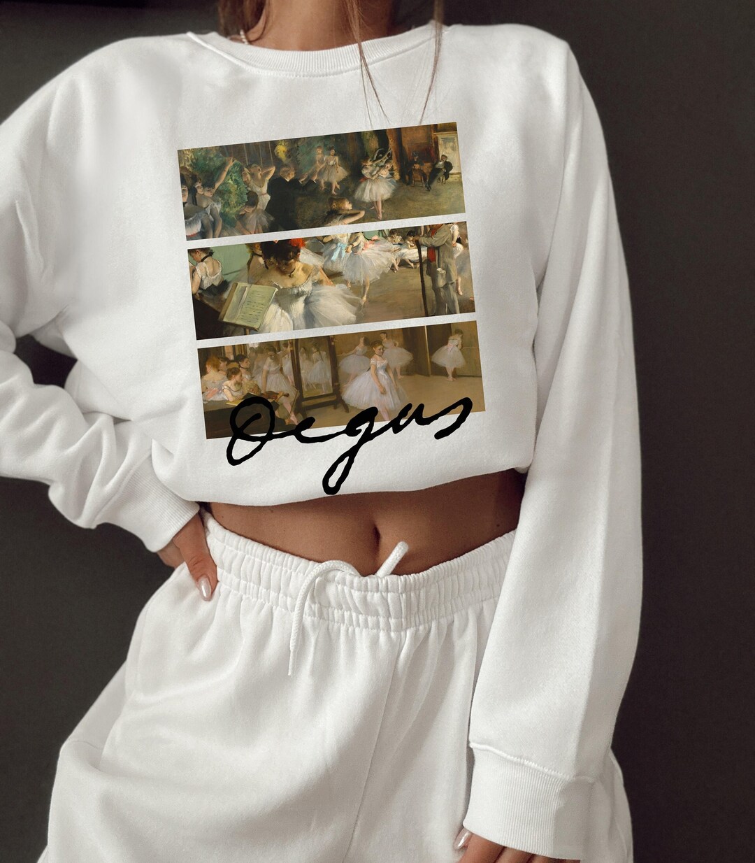Edgar Degas Dancers Sweatshirt,degas Famous Paintings,art Sweatshirt ...