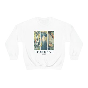 Hokusai Sweatshirt, Art Sweatshirt, Japanese Art Collage, Aesthetic Art ...
