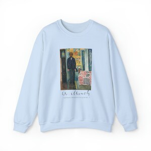 Edvard Munch Sweatshirt,art Sweatshirt,aesthetic Art Crewneck,fine Art ...