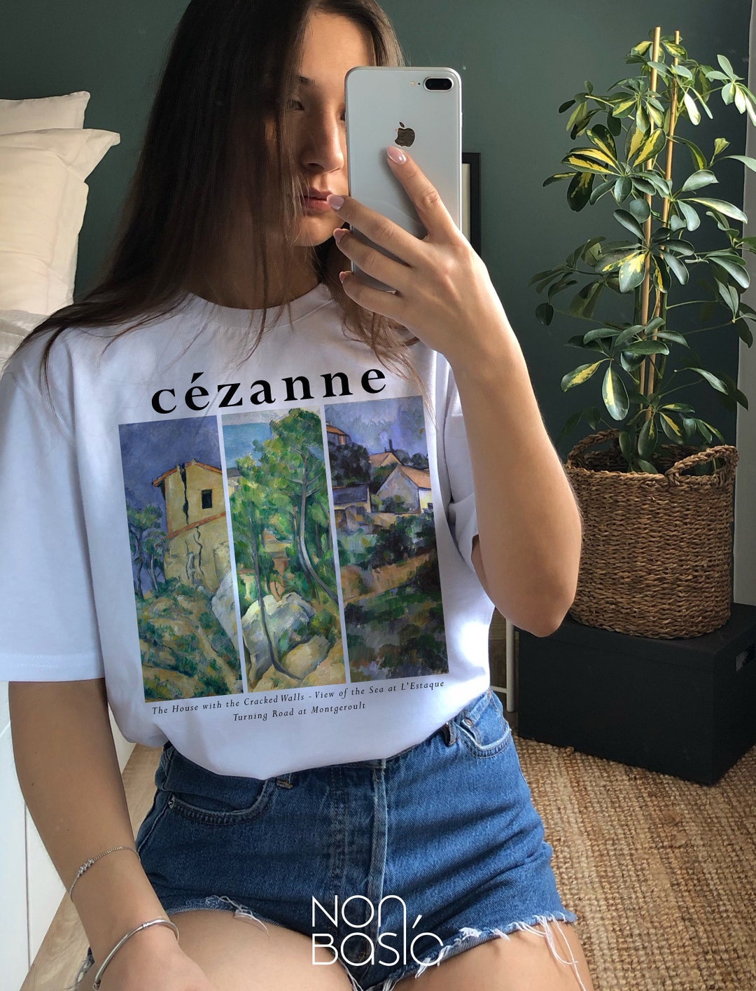 Paul Cezanne Art Painting T-shirt: Fine Art Clothes - Etsy