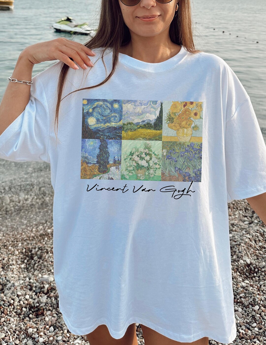 Van Gogh Art T-shirt, Aesthetic Fine Art Clothing - Etsy