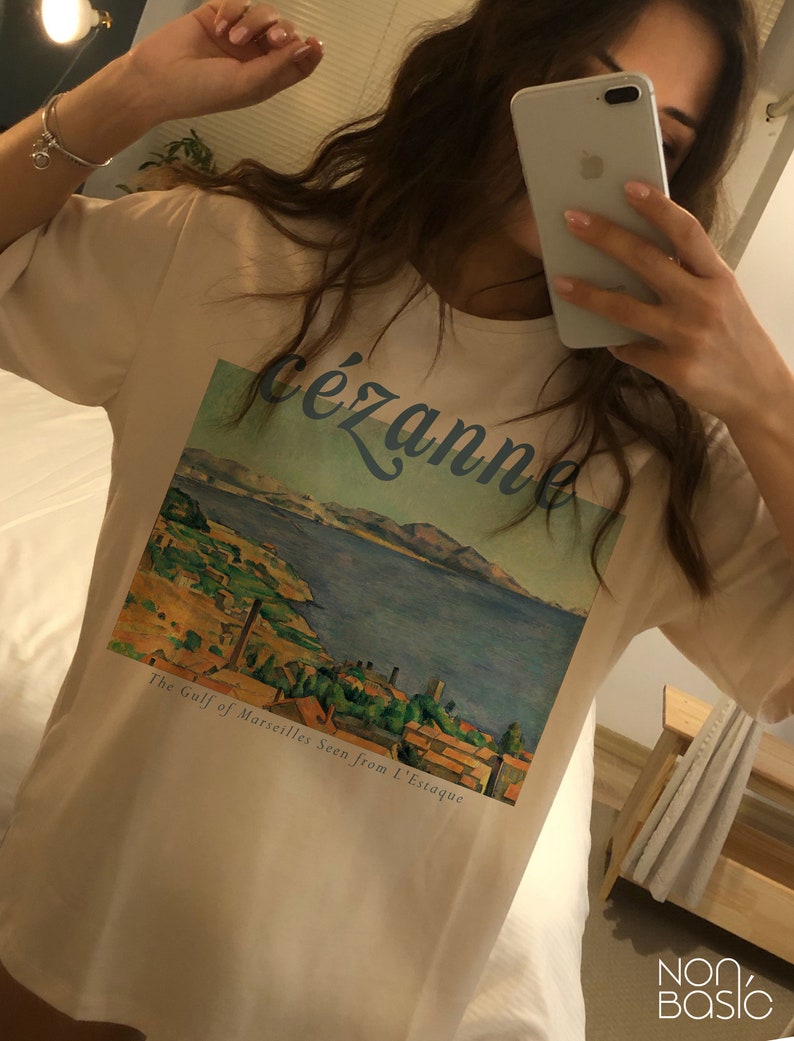 Paul Cezanne T-shirt Aesthetic Art Tshirt Fine Art Clothes - Etsy