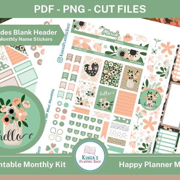 Happy Planner Svg - Etsy