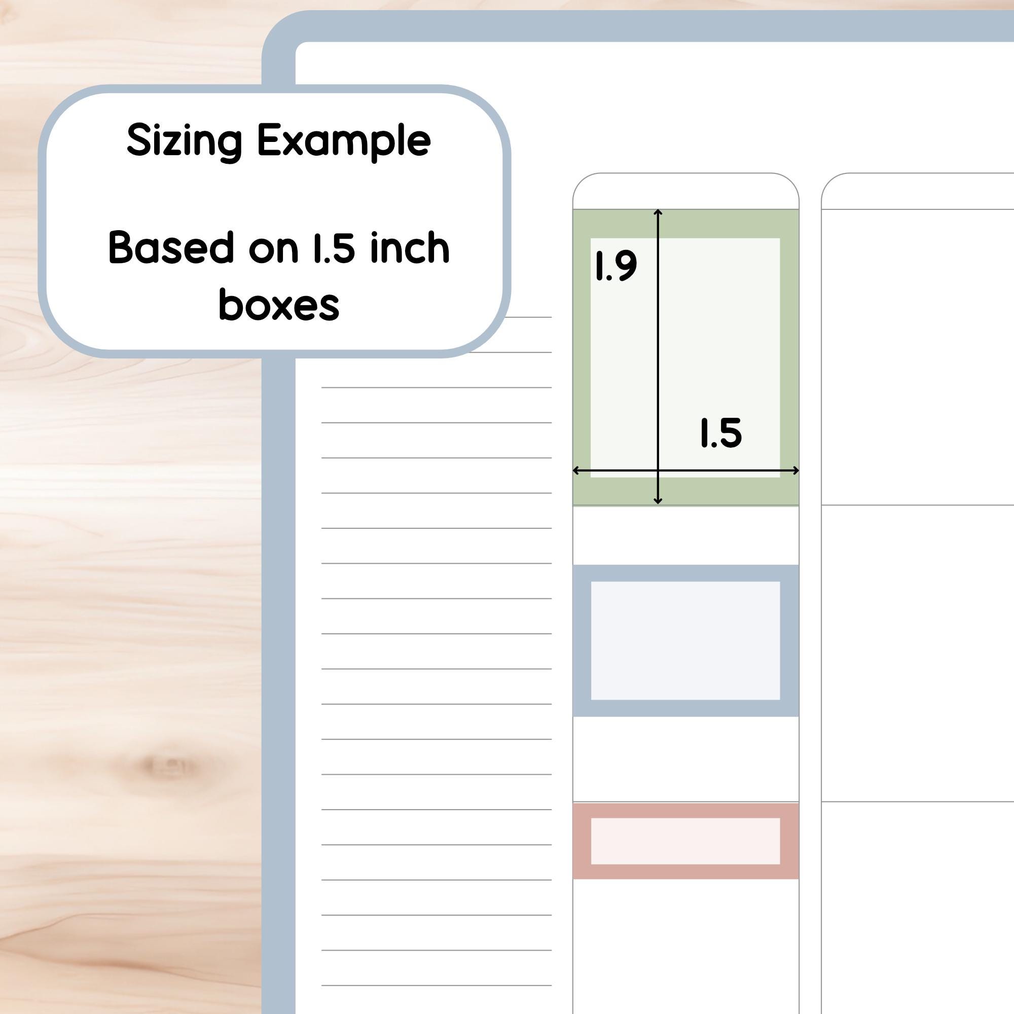 Soft Neutral - Box Assortment - 50 Stickers - Blank and Shaded ...