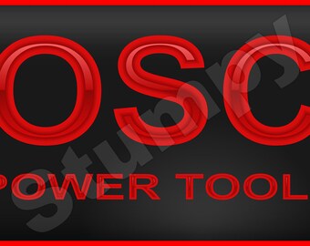 Power Tools Sign - Etsy