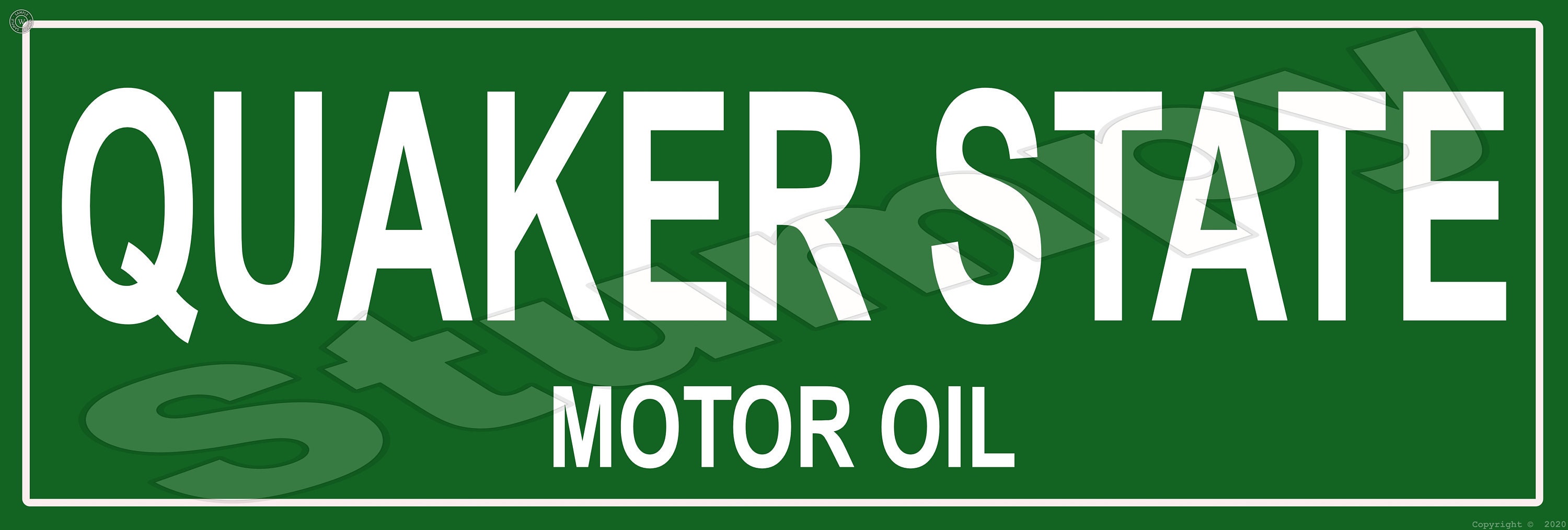 Quaker State Sign for sale| 75 ads for used Quaker State Signs