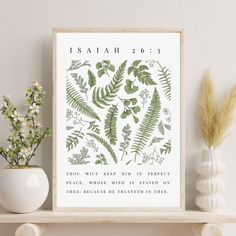Scripture Wall Decor - Etsy