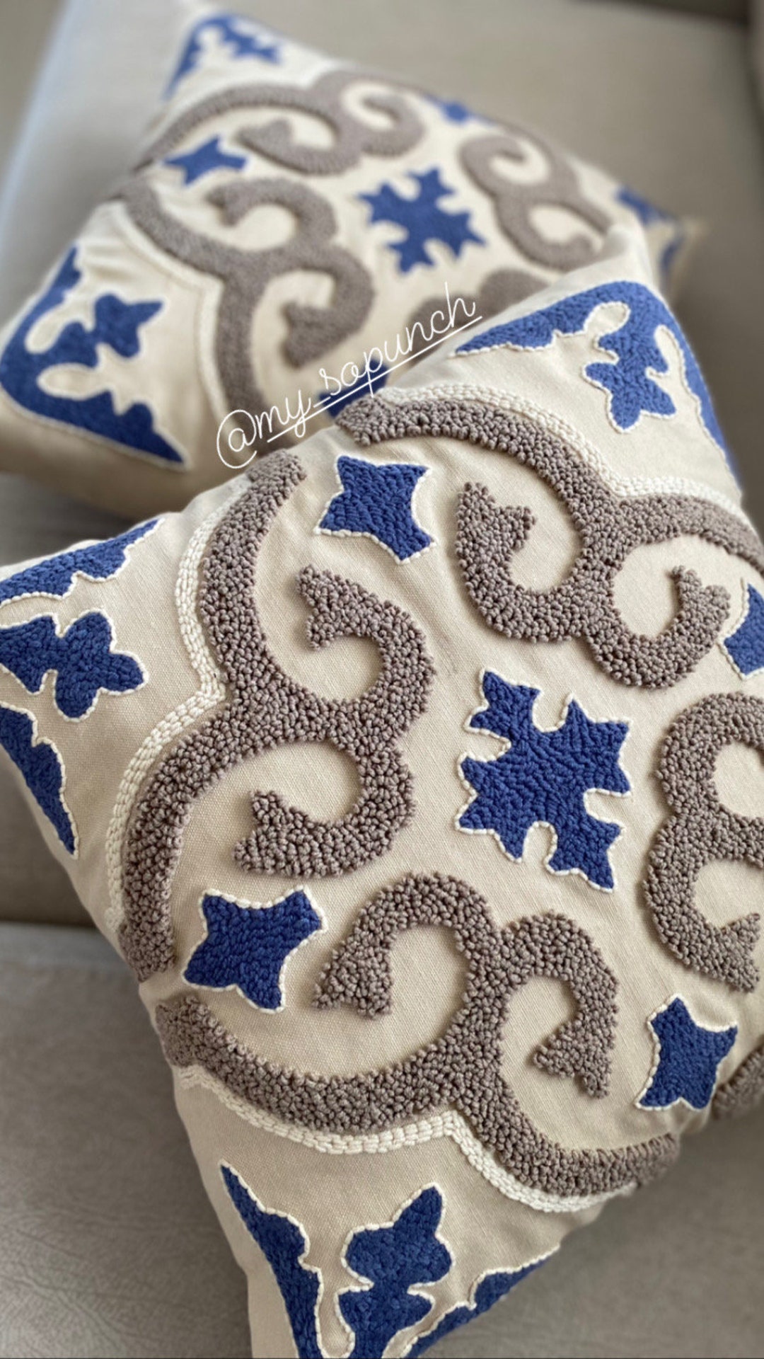 Ottoman Pillow Textured Pillow Pillow Case Pillowcase Tassel Pillow ...