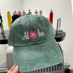 Aloha Hat Hibiscus Aloha Baseball Cap Aloha Hibiscus Hat Hawaii Aloha ...