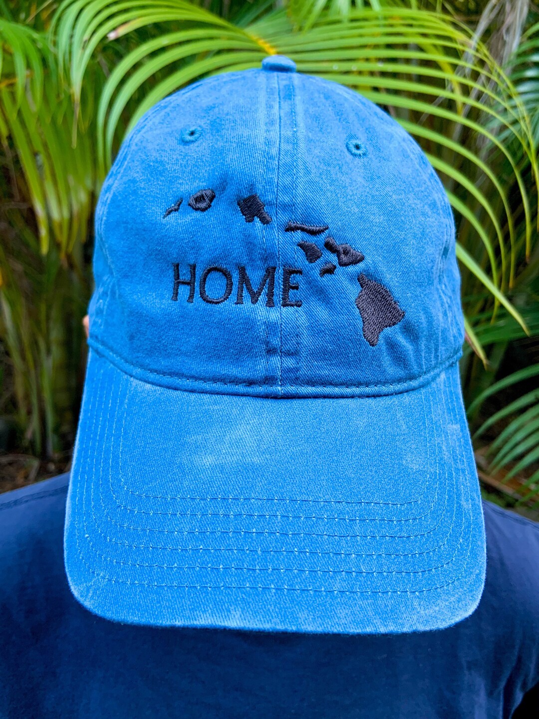 Hawaii Islands Home Adjustable Dad Hat Ponytail Hat Hats for - Etsy