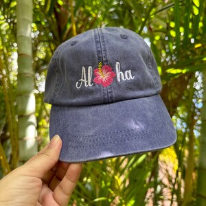 Aloha Hat Hibiscus Aloha Baseball Cap Aloha Hibiscus Hat Hawaii Aloha ...