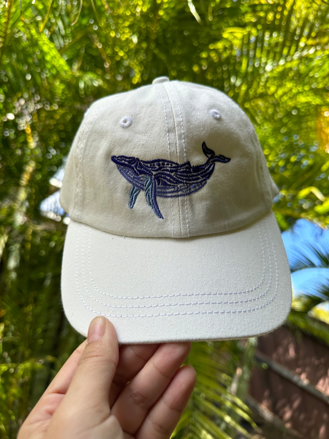 Whale Hat Embroidered Humpback Whale Hat Hawaii Kohola Hat Whale Cap ...