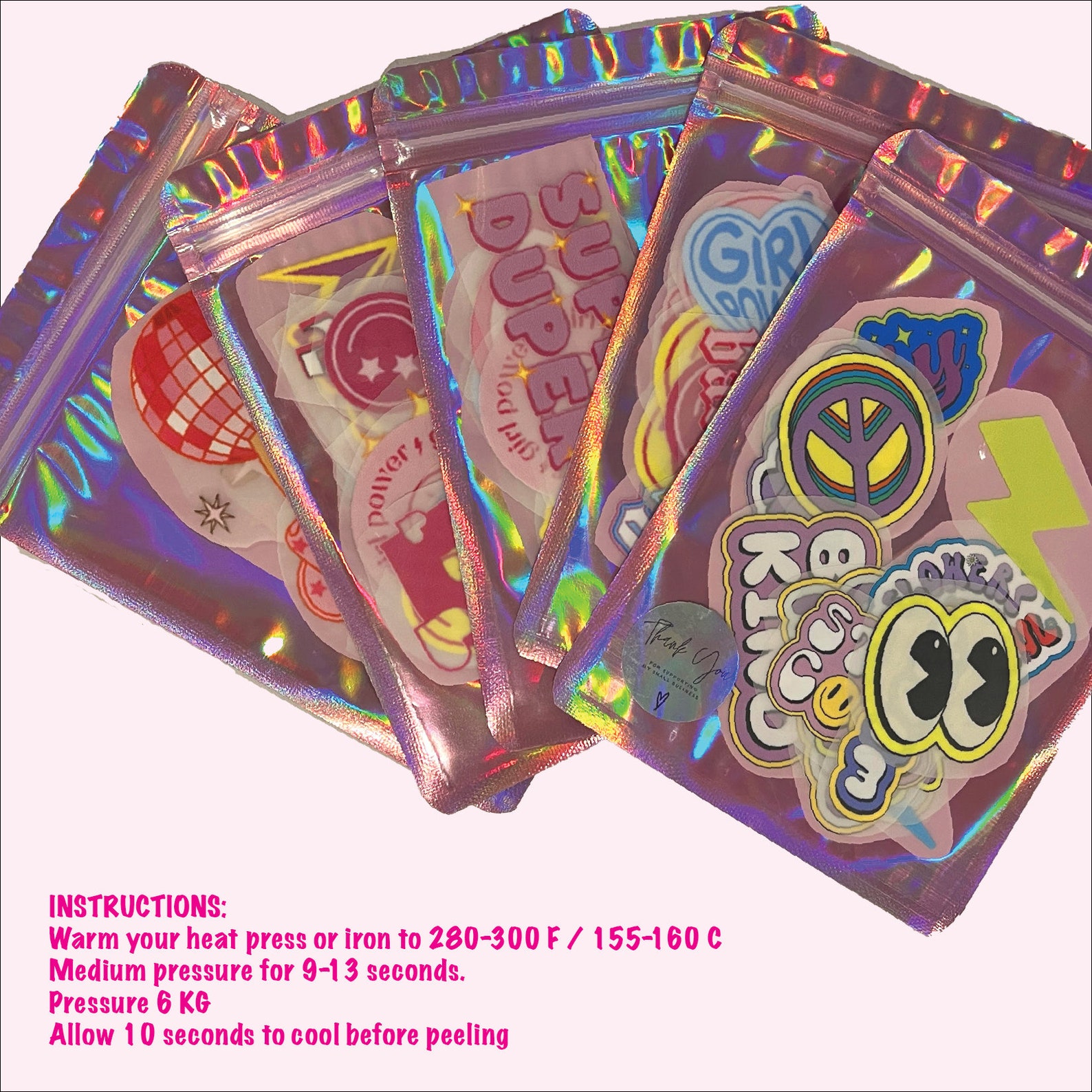 DTF Iron-on's: Preppy Pack - Etsy