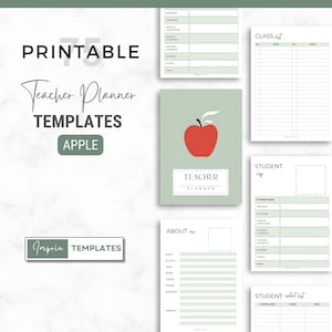 Ultimate Teacher Planner 2023-2024 - Printable - A4, A5, Letter, Happy ...