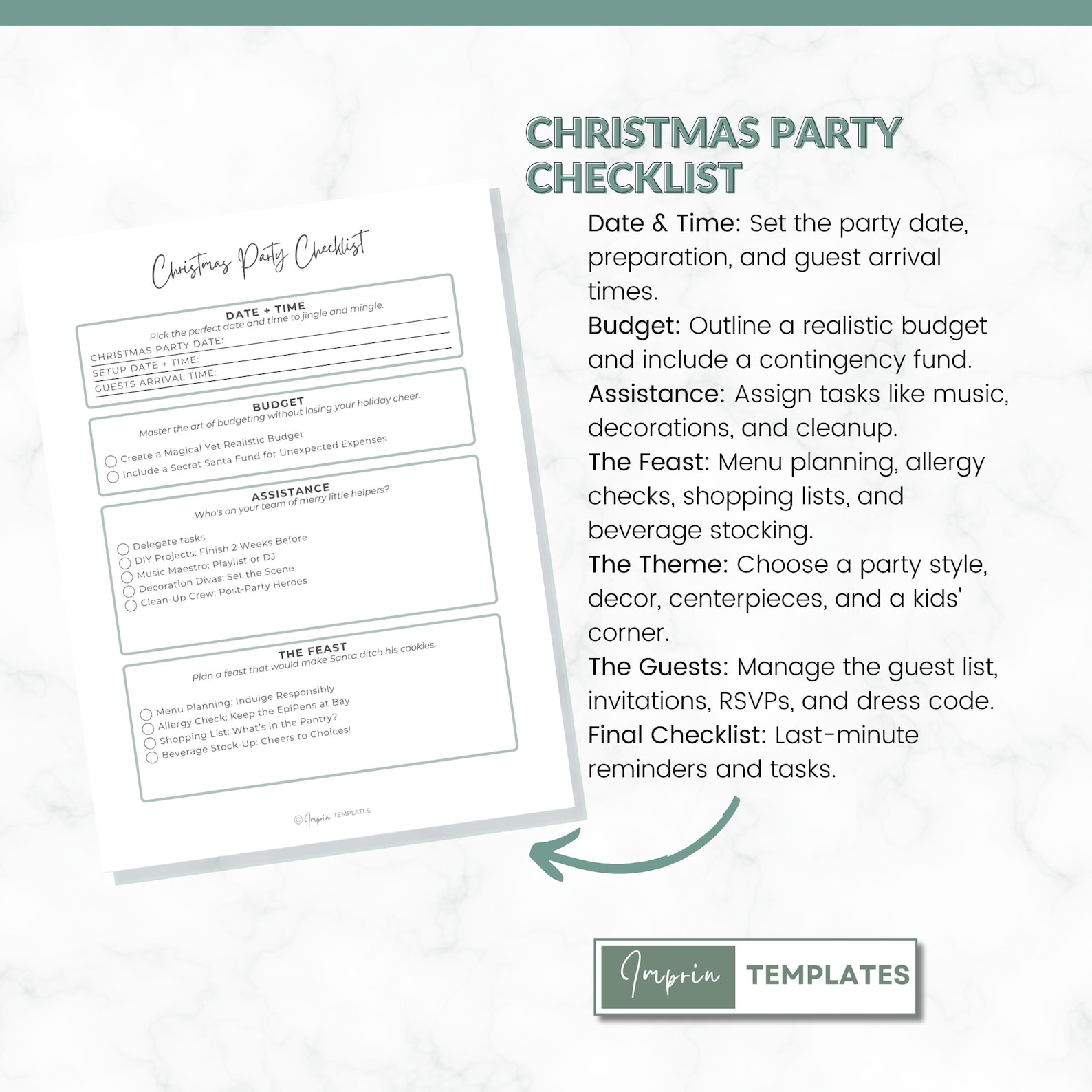 Festive Magic 2023 Christmas Planner: Joyful Organization in - Etsy