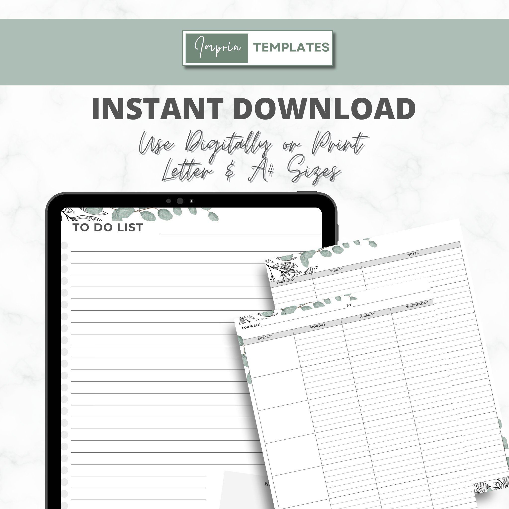 Teacher Lesson Planner Weekly, Monthly Lesson Plans Teacher Organizer ...