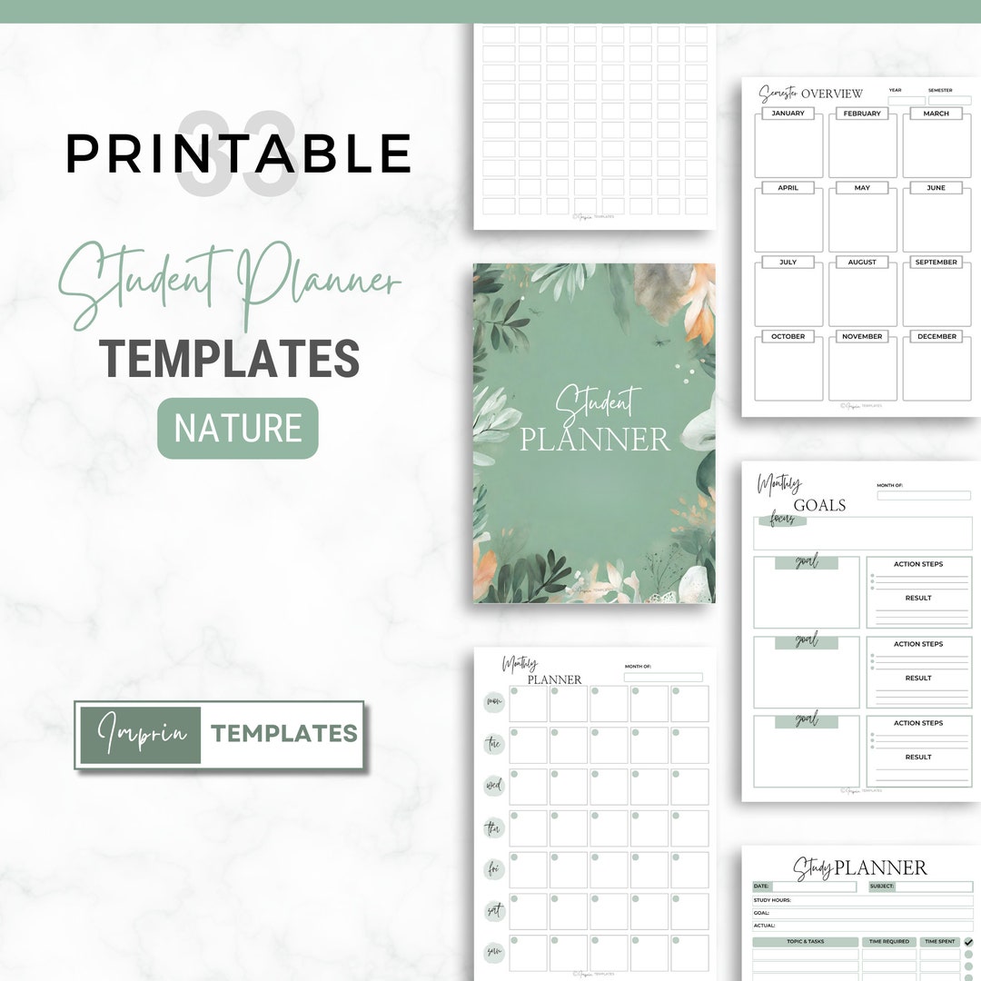 Ultimate Student Planner - Organize and Thrive Academically! Available ...